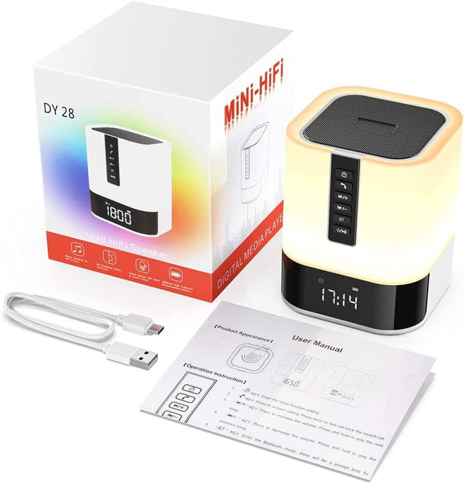 Night Light Bluetooth Speaker Color Changing — ShipItFurniture