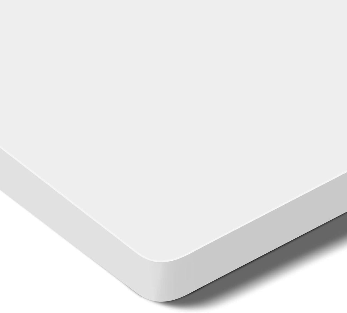 Particle Board Tabletop 55x28 Inches White Standing Desk — ShipItFurniture